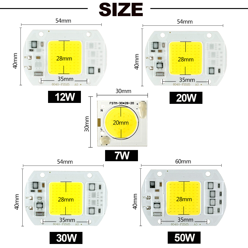 LED CHIP 20W 220V :: LEDLUMENLUX